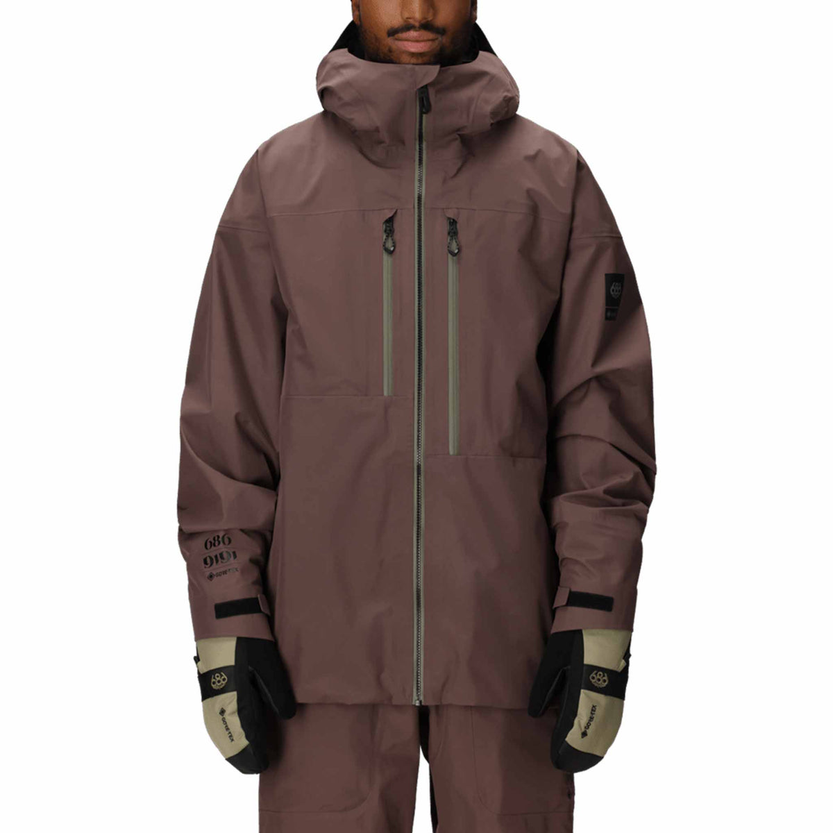 686 Gore-Tex 3L ATV Thermagraph Jacket Peppercorn 2026 – Sanction Skate ...