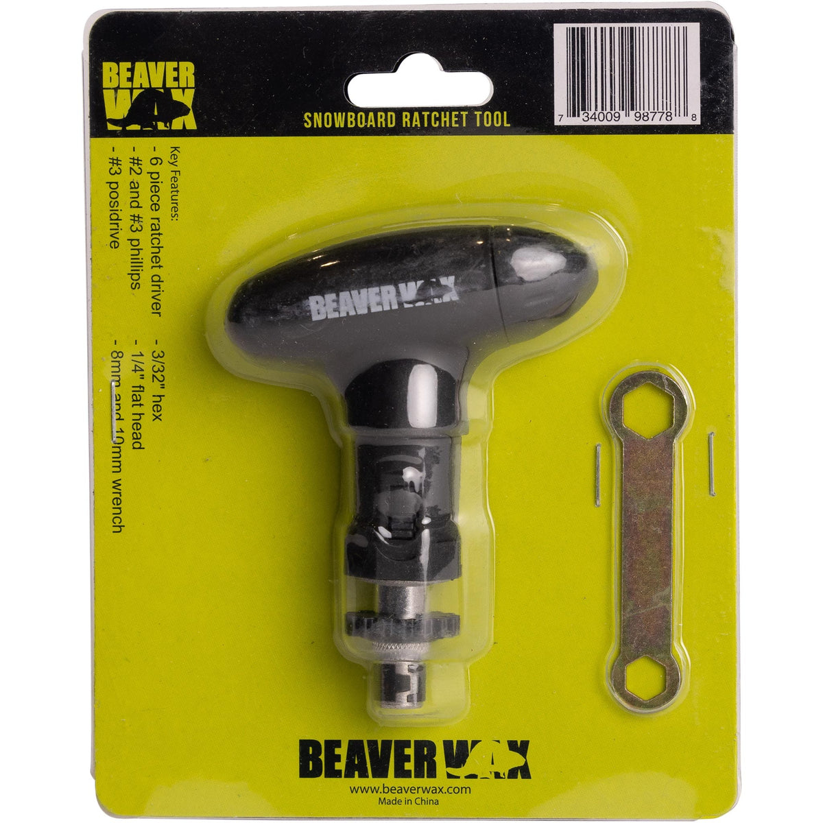 Beaver Wax Torque Driver – Sanction Skate And Snow