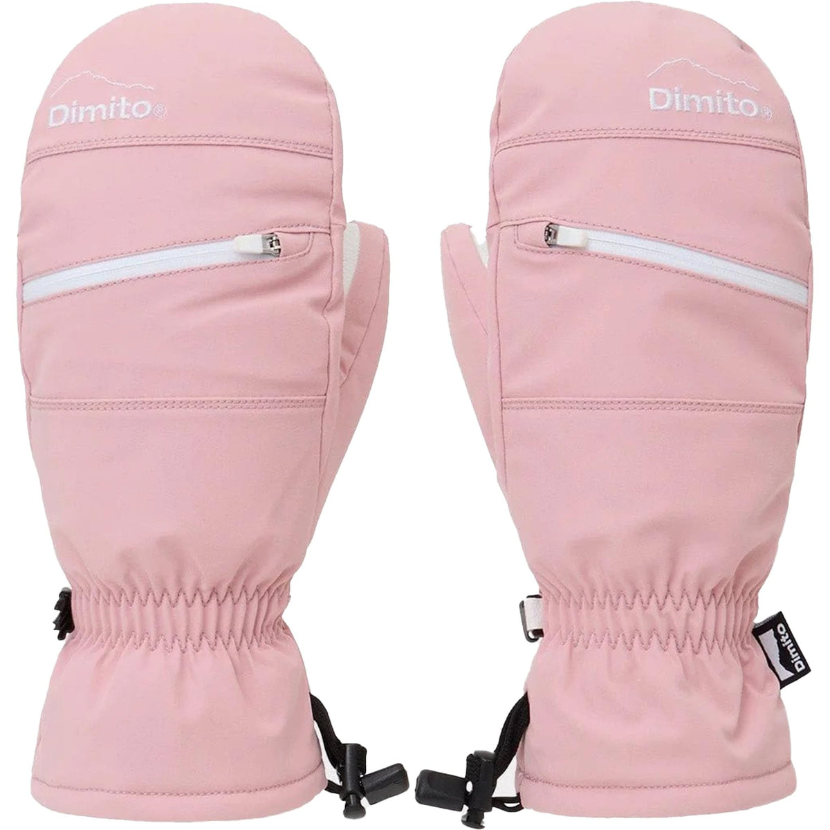 Dimito Block Zip Mitten Orchid Pink – Sanction Skate And Snow