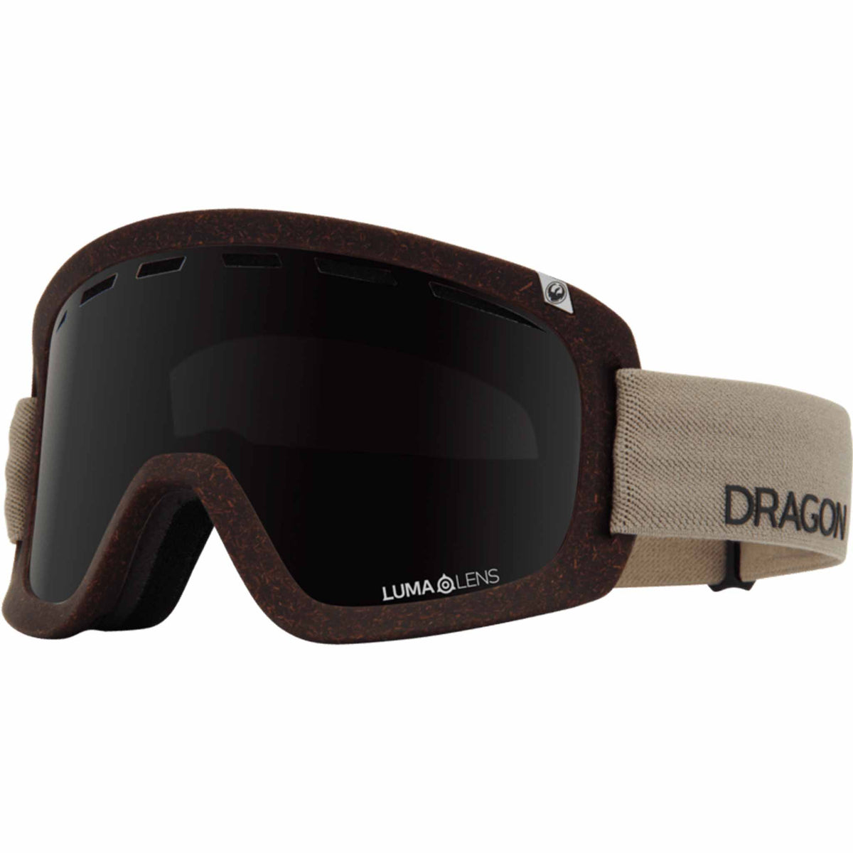 Dragon D1 OTG 2 Raw Light Goggles Lumalens Midnight + Amber 2026 ...