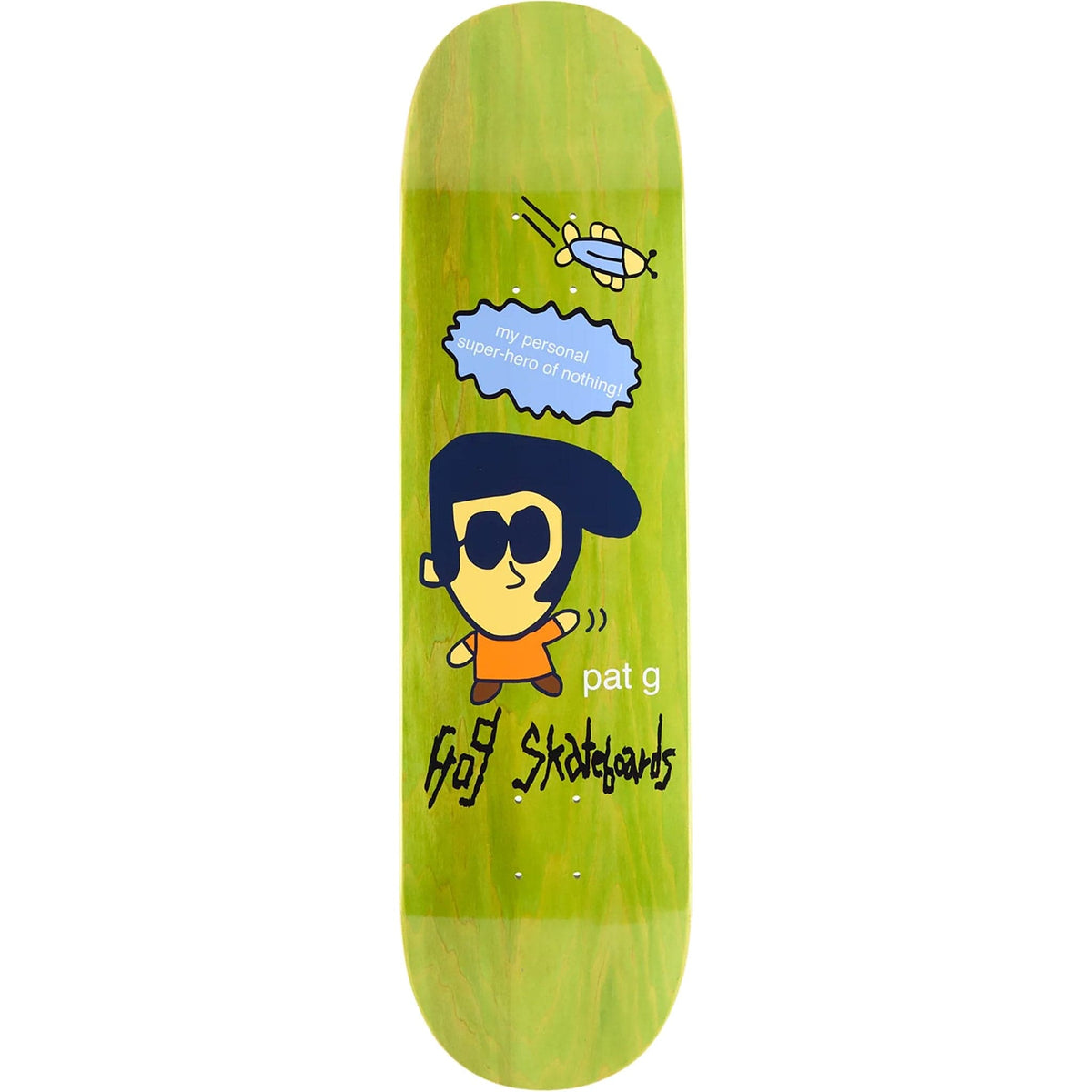 Frog Super Hero (Pat G) 8.25" Skateboard Deck – Sanction Skate And Snow