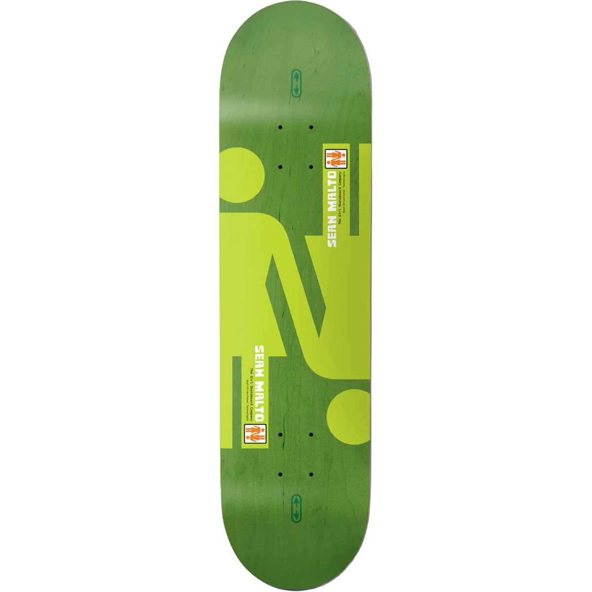 Girl Malto Double OG Twin Tip Skateboard Deck 8.3" – Sanction Skate And ...
