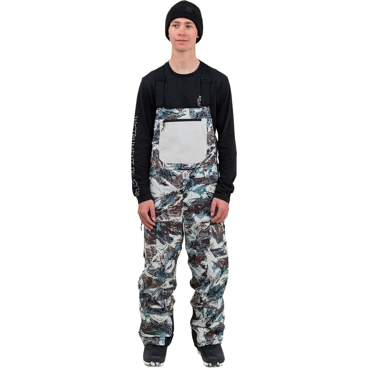 Jones Men's MTN Surf Recycled Bibs Peak Camo - Sanction Skate And Snow