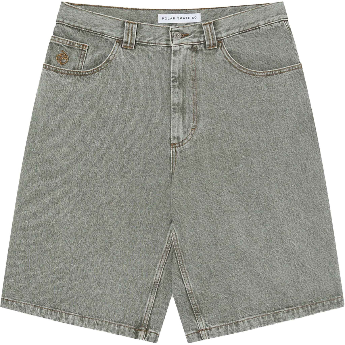 Polar Big Boy Shorts Eucalyptus – Sanction Skate And Snow